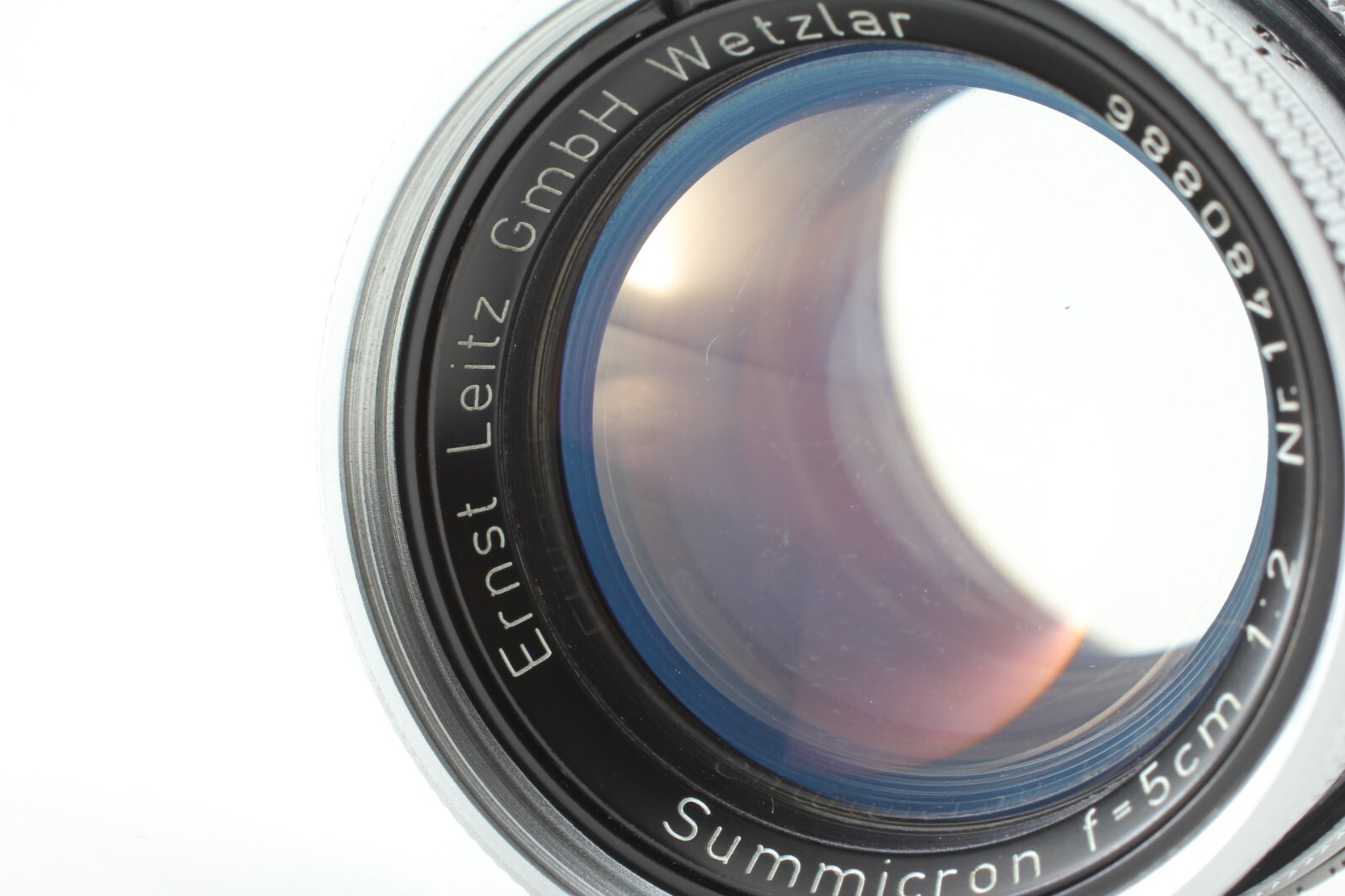 [💥MINT w/Caps] Leica Ernst Leitz GmbH Summicron 5cm 50mm F/2 L39 LTM ...