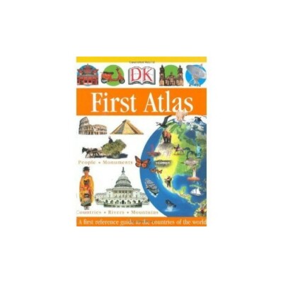 DK First Reference - First Atlas by None Book The Fast Free Shipping | eBay