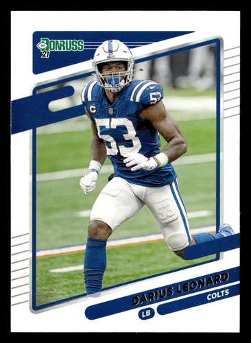 Darius Leonard 2021 Donruss #149 Indianapolis Colts Buy10get5FREE | eBay