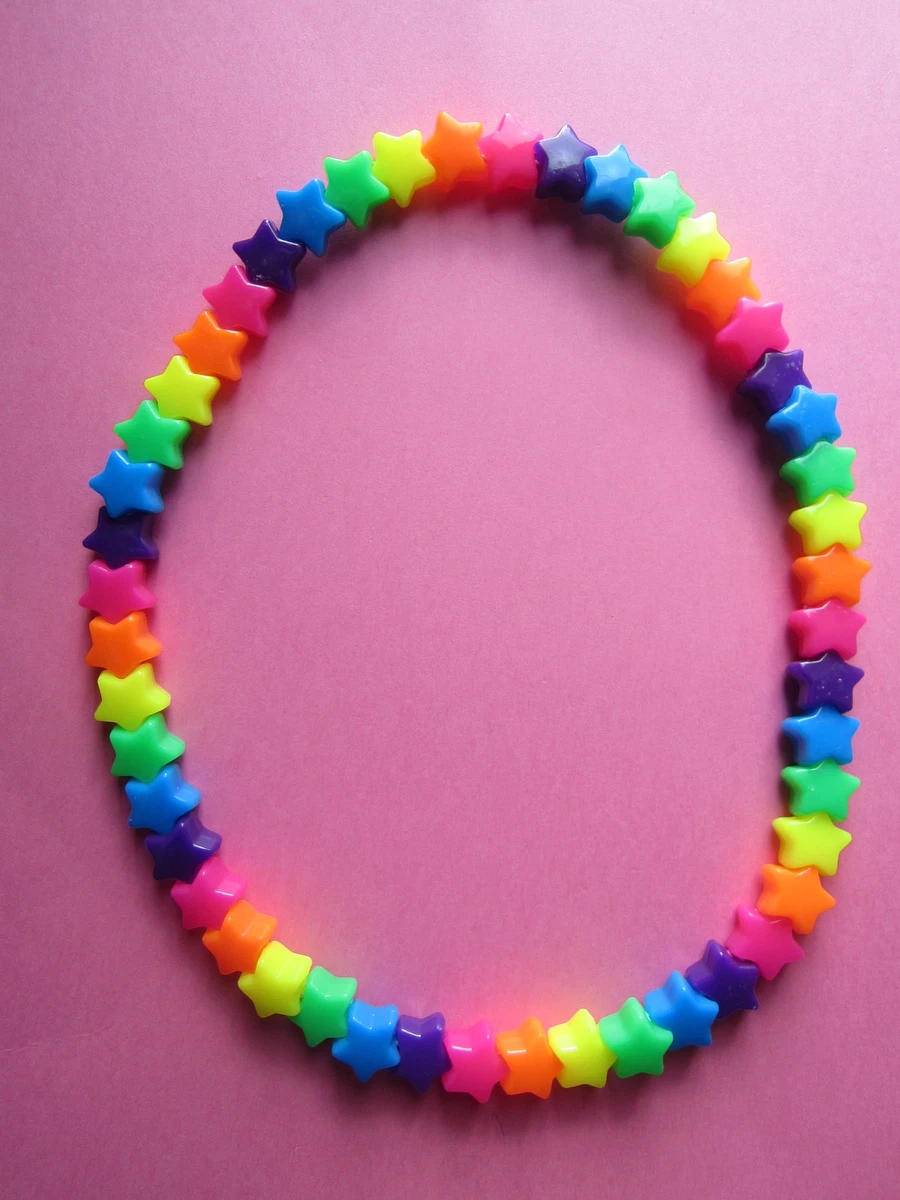 Neon Rainbow Stars