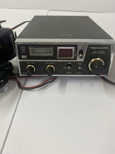 Realistic TRC-422A 40-Channel Am Mobile CB Radio Transceiver. | eBay