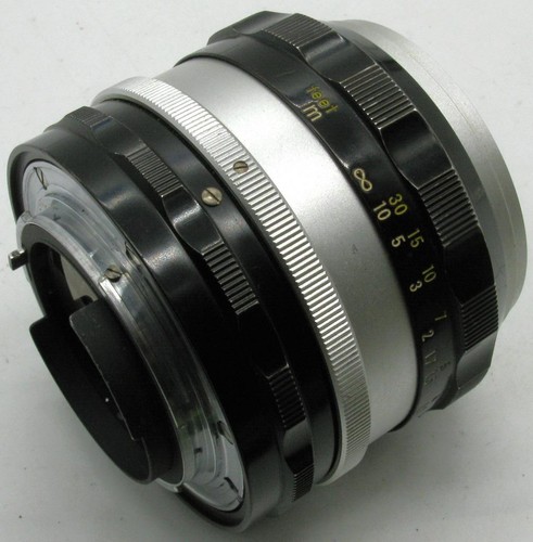 Nikon Nikkor-S Auto 50mm f/1.4 Non-AI Mount Manual Focus Lens with Caps ...