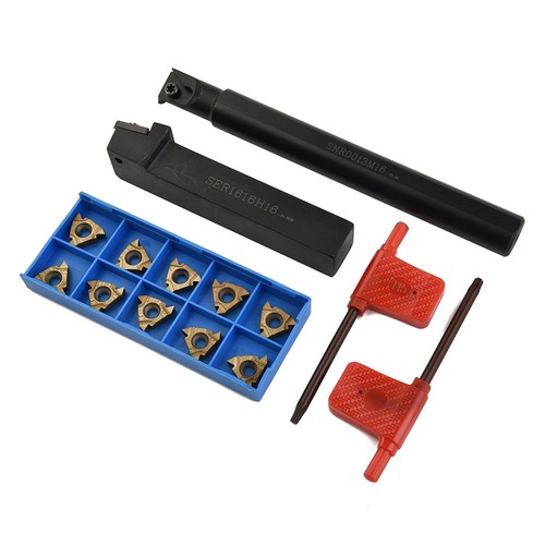 12pcs 1/2 "5/8 "Boring Bar Lathe Internal Threading Insert Turning Tool ...