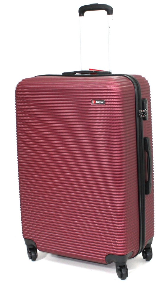XL Large Suitcase 4 Wheel MEDIUM Lightweight ABS Hard Shell Luggage ...
