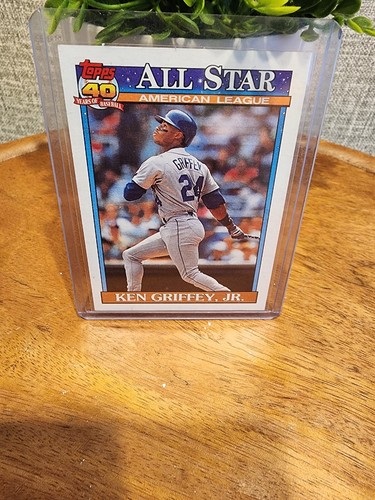 KEN GRIFFEY JR. 1991 Topps 40 Years Of Baseball card # 392 All-Star ...