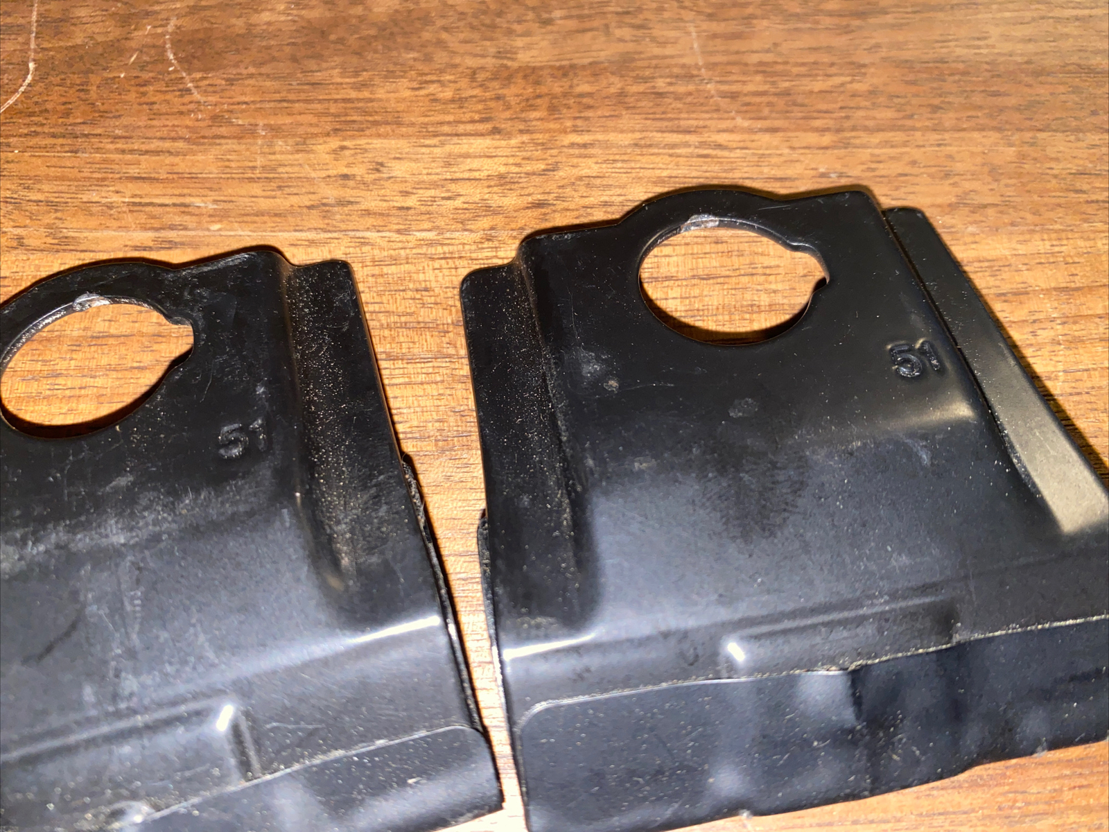 set of 2 Yakima Q51 51 Q Tower Clips Vinyl Pads | eBay