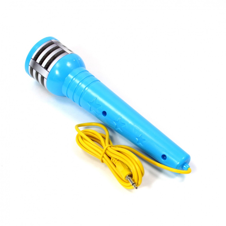 KidPlay Kids Karaoke Pop Star Microphone Adjustable Stand Musical Toy ...