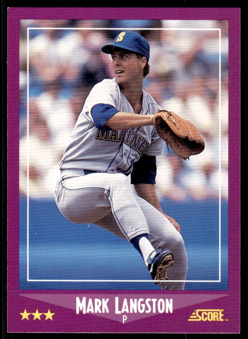 1988 score mark langston For Sale - MAVIN