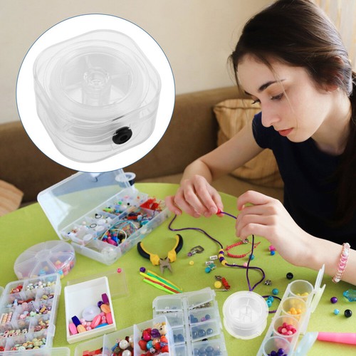 Thread Resilient Bracelet Strand Flat Stretch String Binding Elastic Cord | eBay