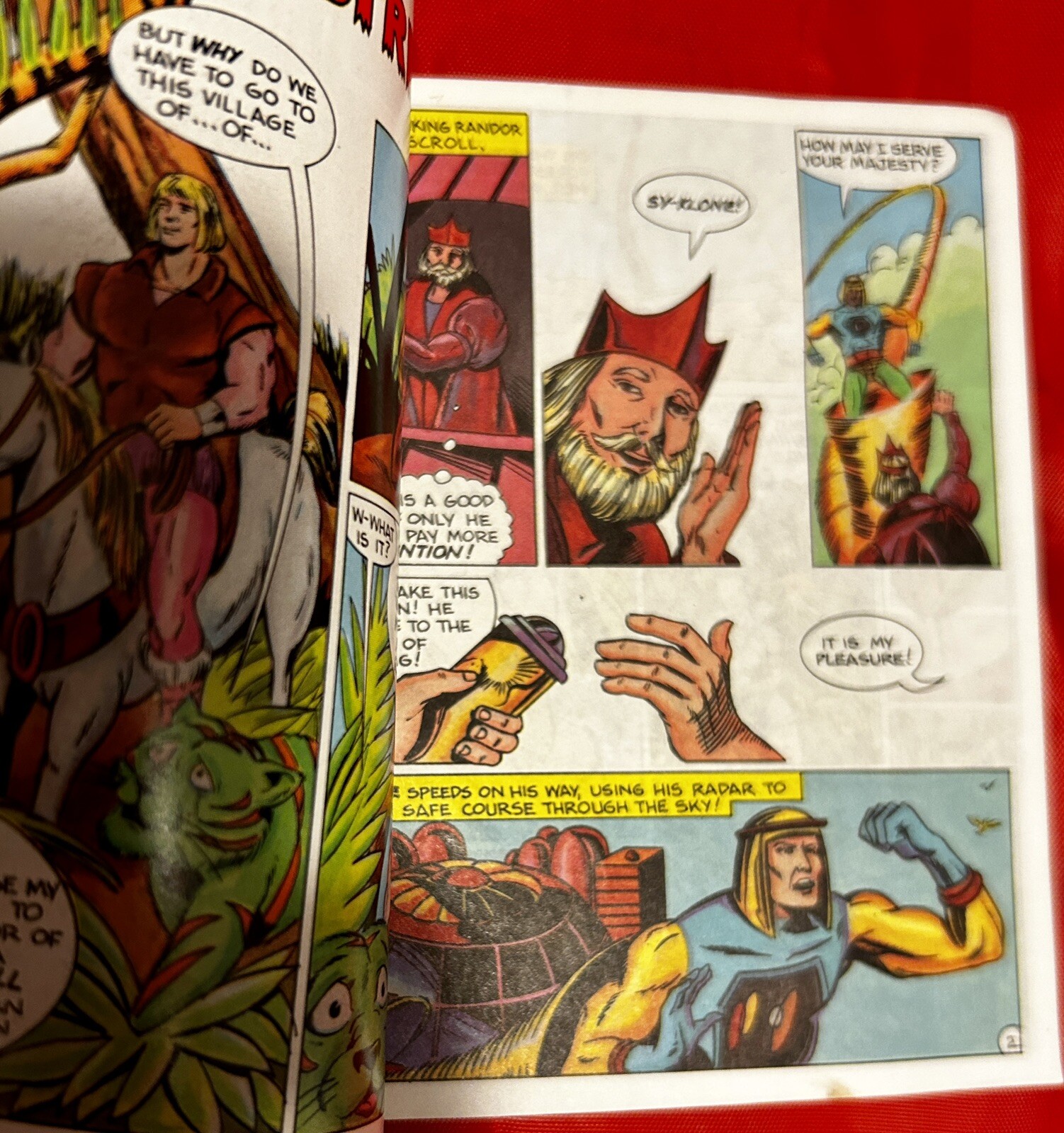 Masters Of The Universe Mini Comic THE BATTLE OF ROBOTO 1984 RARE HE ...