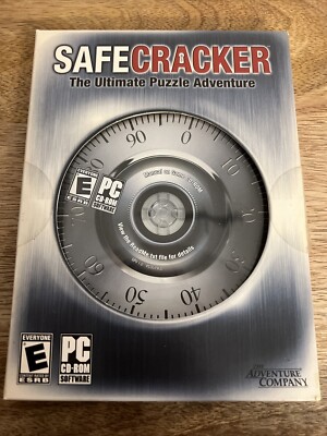 Safe Cracker The Ultimate Puzzle Adventure Video Game Pc Cd -ROM E ...