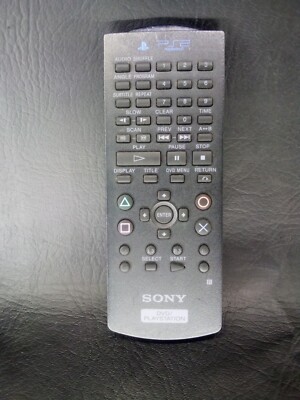 Sony Playstation 2 / PS2 DVD Remote Control Only Used | eBay