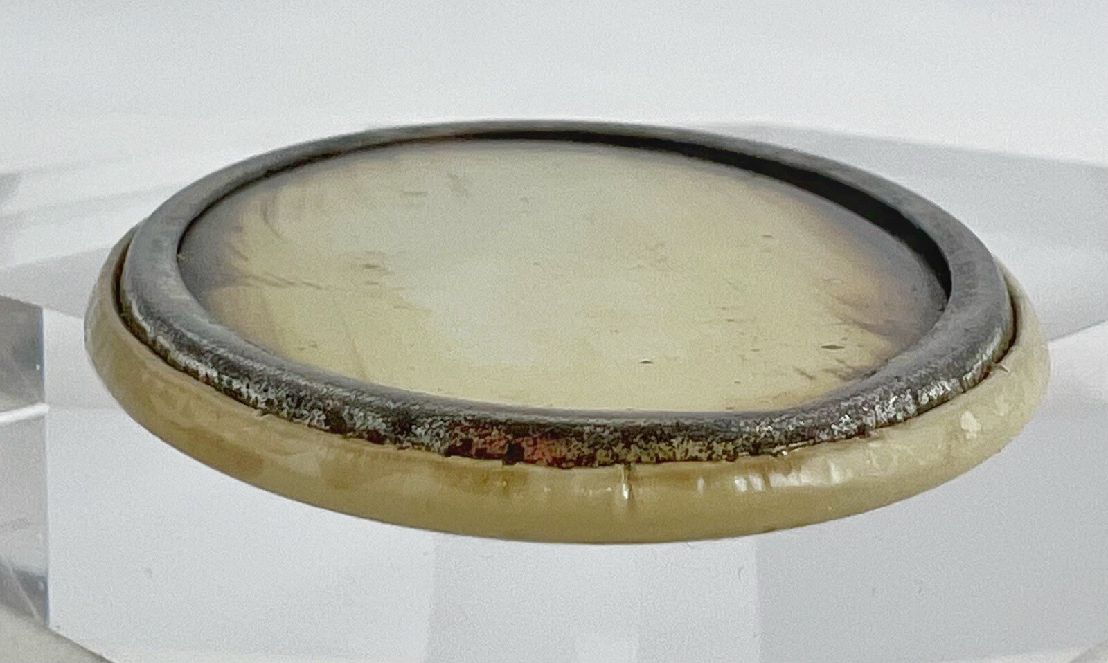 Antique 1920s Flapper Bride Pocket Mirror Pretty Lady | eBay