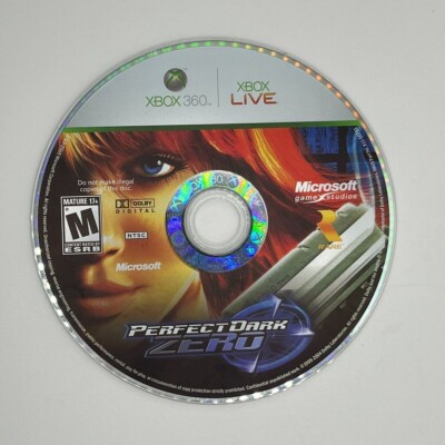 Perfect Dark Zero (Xbox 360, 2005) DISC ONLY! NO TRACK! READ! BUNDLE ...