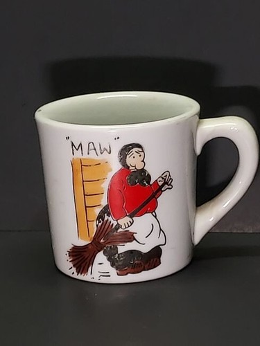 Vintage MAW Heavy Restaurant Coffee Cup Mug Sweeping | eBay