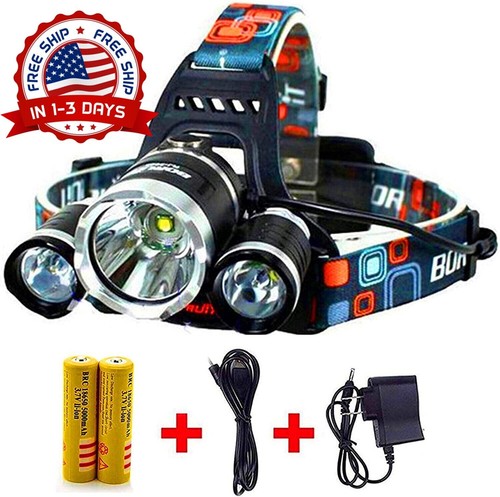 HOT InnoGear 5000 Lumen Headlamp LED Flashlight Bright Headlight Torch ...