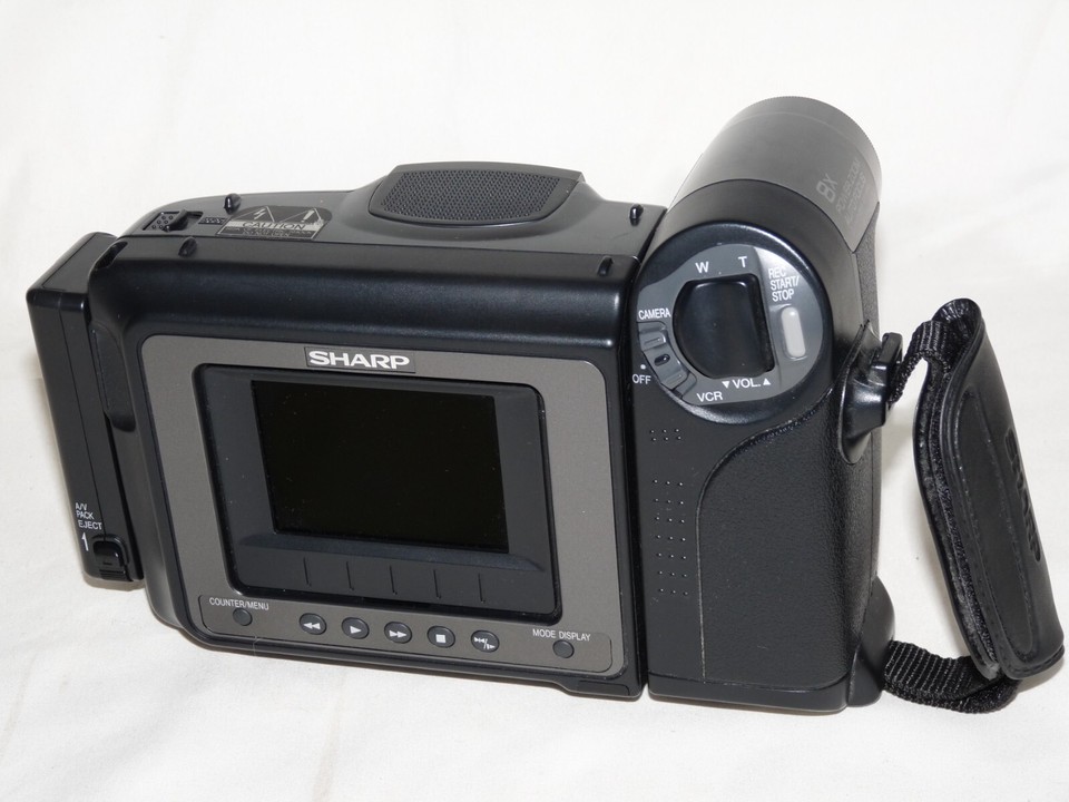 Sharp VL-E33 VL-E33U 8mm Video8 Camcorder VCR Player Camera Video Transfer | eBay