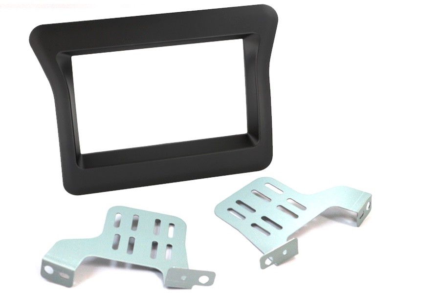 Vauxhall Movano (2010 Onwards) Double DIN car fascia (MATT BLACK) | eBay