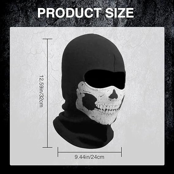 Call of Duty Ghost Mask, Skateboard Motorcycle Full Face Skull ...