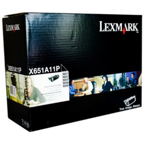 Lexmark Genuine X651A11P Black Toner For X652 X654 X656 X658 - 7,000 ...
