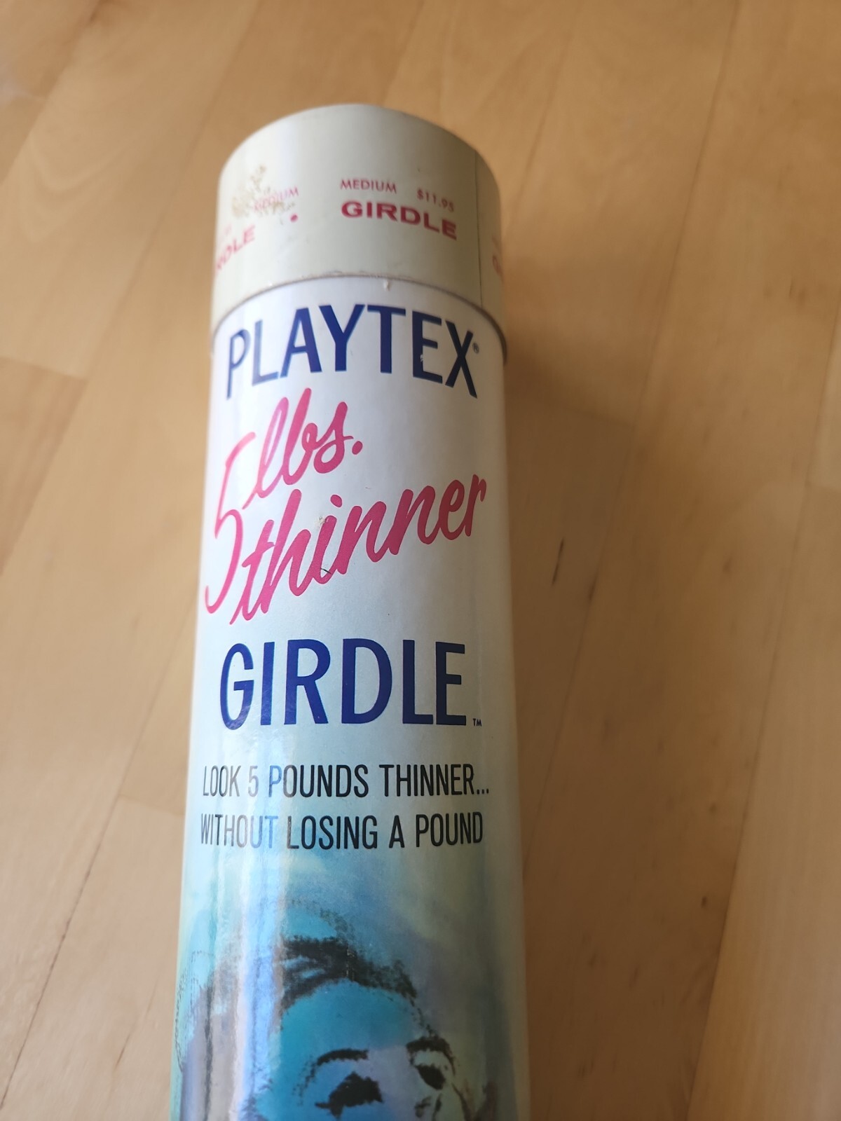 Vintage 1966 Playtex Girdle Tube Box Advertising 19" … - Gem
