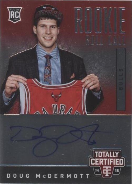2014-15 Panini Totally Certified - Rookie Roll Call Autographs Doug ...