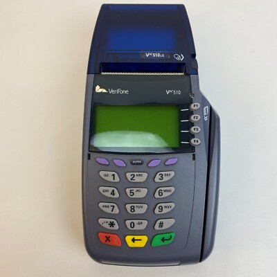 VeriFone Vx510 Dual Comm Credit Card POS Machine - Untested, No Power ...