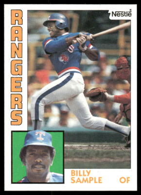 1984 Topps Nestle #12 Billy Sample - POOR | eBay