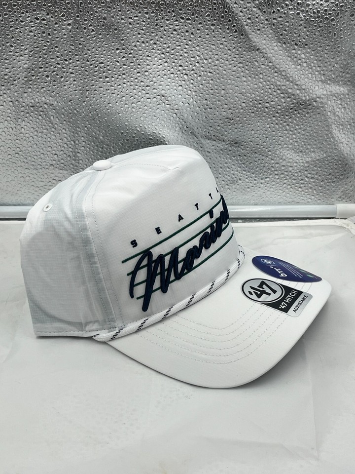 Seattle Mariners MLB '47 Brand White Script Hitch Rope Adjustable ...