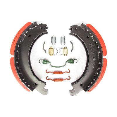 Fortpro 4715Q Front Brake Shoe Box Kit - GAWR 23K - Brake Size 16 1/2 ...