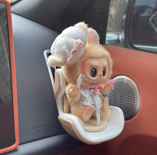 CUSTOM LABUBU Plush Mini Cute Car Seat Kpop Fashion DOLL Trendy Doll ...