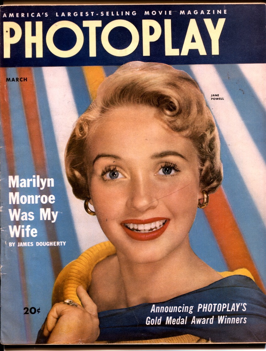 Photoplay 3/1953-Jane Powell-Marilyn Monroe-Debra Paget-Pier Angeli-FN ...