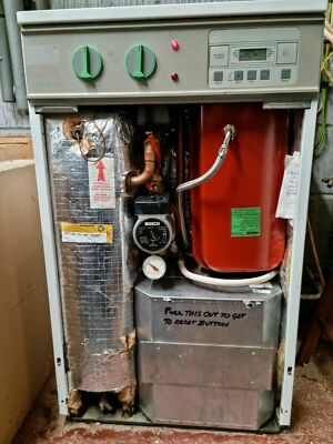 Worcester Bosch Boiler OIl Heatslave 20/25 Breaking for parts Spares ...