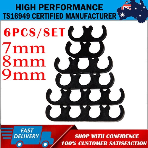 6PCS Spark Plug 7-8-9mm Ignition Holders Lead Wire Separators Dividers ...