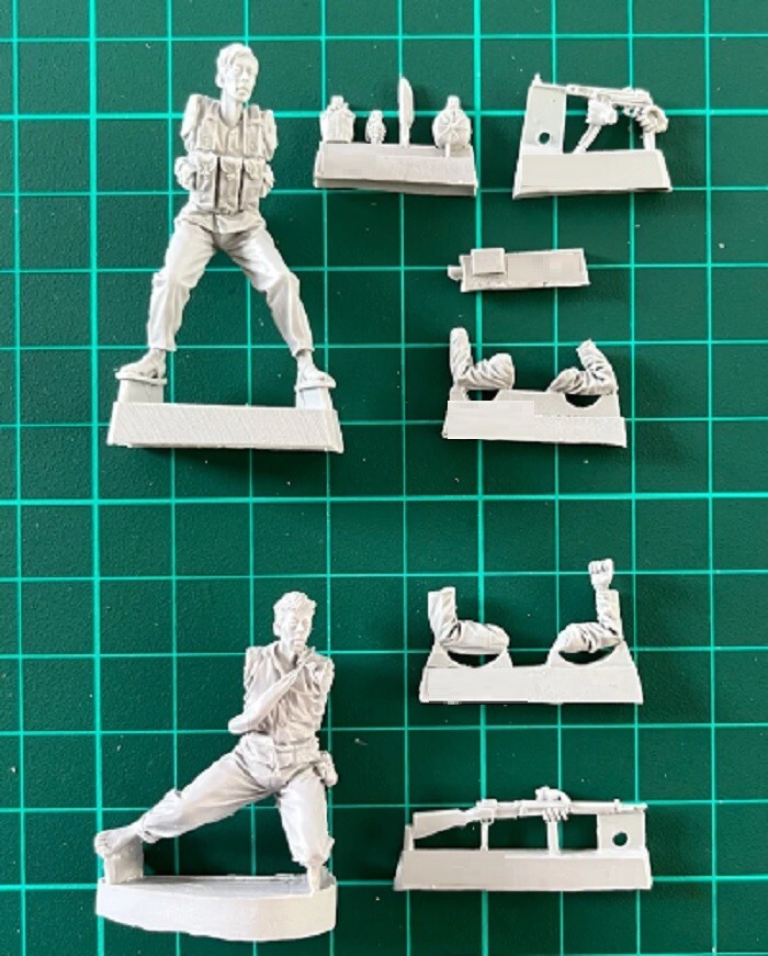 5th Special Forces Vietnam 1/35 Scale Unpainted Resin Model - USMC ...
