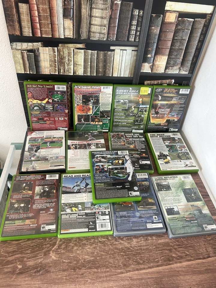 Original Xbox Game Lot 9 Video Games Bundle | eBay