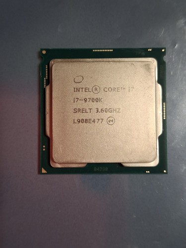 Intel Core i7-9700K 9th Gen 3.6GHz 8-Core 12MB LGA 1151 CPU Processor ...