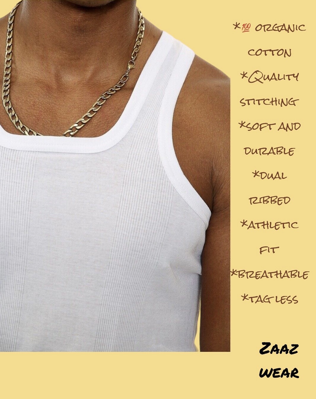 2-Pack Men's Sleeveless Tag Free Moisture Wicking Tank A-Shirt | eBay