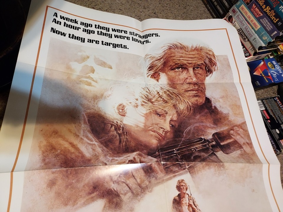 1978 WHO'LL STOP THE RAIN vintage movie poster Nick Nolte Anthony Zerbe ...