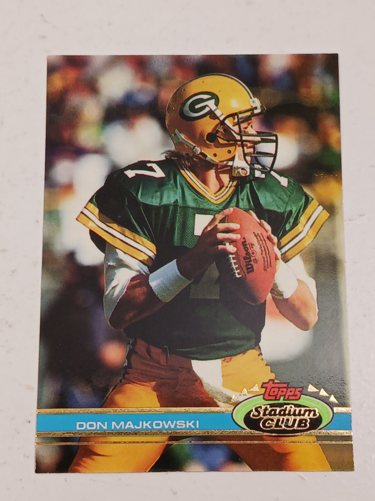 Don Majkowski Green Bay Packers 1991 Topps Stadium Club Card #471 | eBay