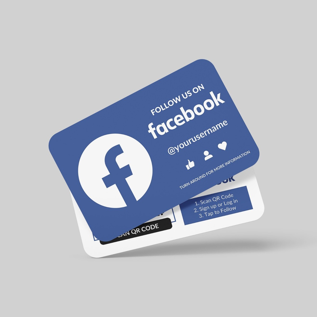 Business Card Facebook Logo