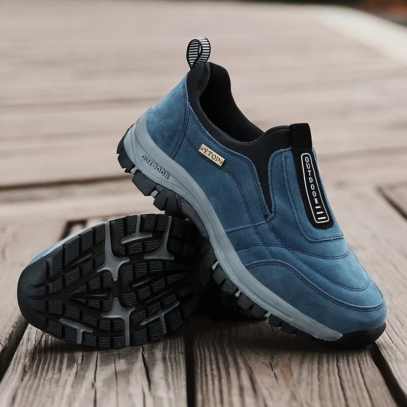Men Casual Shoes Outdoor Walking Shoes Slip On Flats Male Footwear Size ...