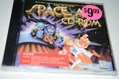 Don Bluth's Space Ace (Microsoft PC & DOS, 1989) Retro CD-ROM Game ...