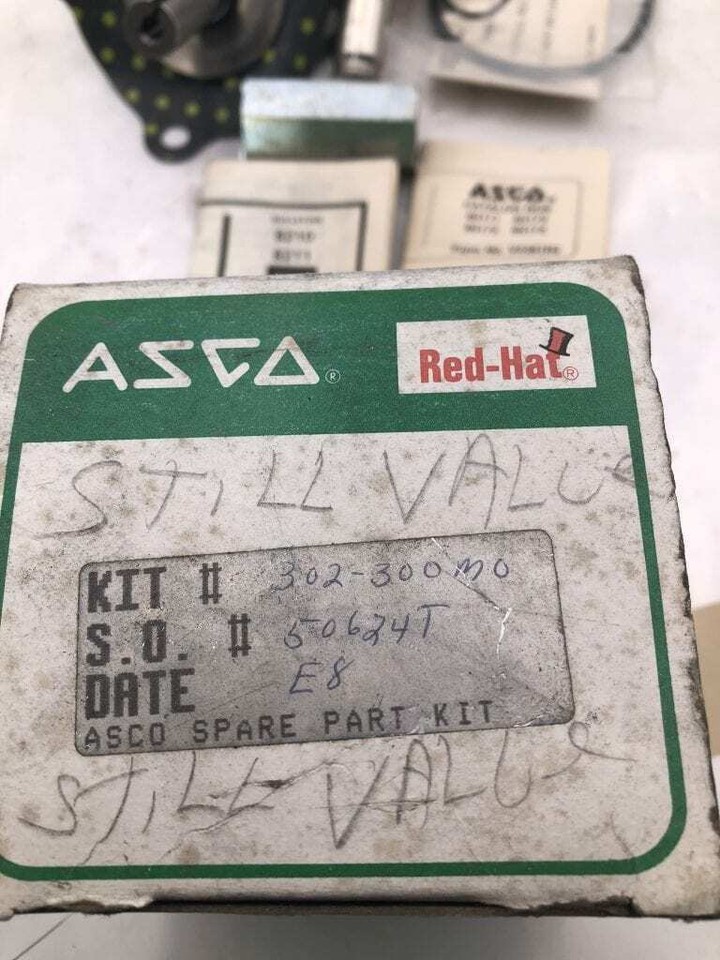 ASCO 302-300M0 Replacement Spare Part Kit -NIB | eBay