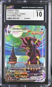 Umbreon VMAX 2021 Sword & Shield: Evolving Skies #215/203 Holo ...