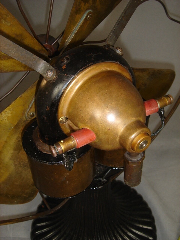 Circa 1897 16” Peerless Bipolar Fan Runs Great. Rare Fan. | eBay