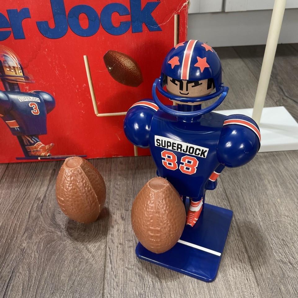 Vintage 1978 Schaper Super Jock Super Toe Football Game Not Complete 2 ...