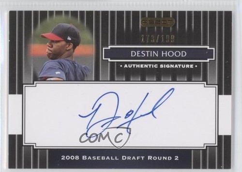 2008 Razor Signature Series Black /199 Destin Hood #138 Auto | eBay
