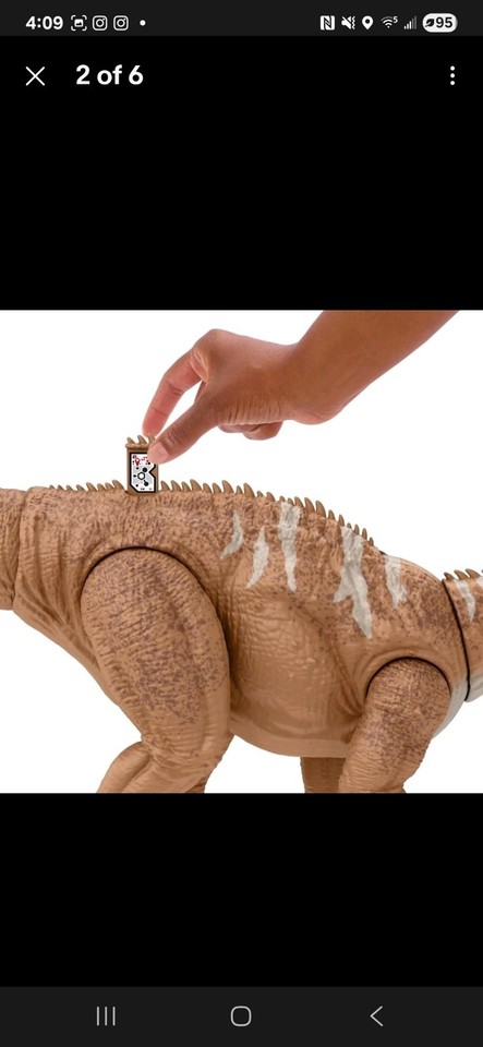 Mattel Jurassic World Diplodocus Legacy Collection Dinosaur Action ...