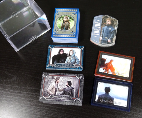 2024 GAME OF THRONES LEGENDS OF THE REALM | FOUR FULL INSERT SETS | 121 ...